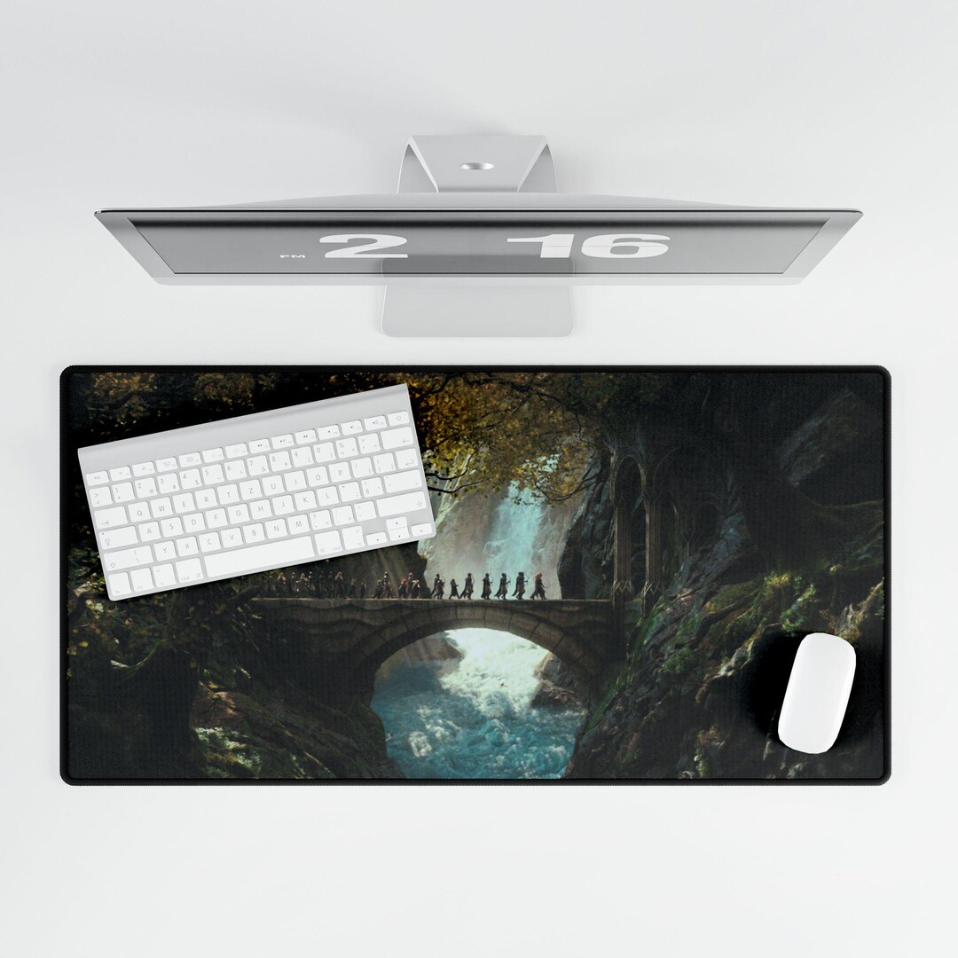 Fantasy LOTR Desk Mat, MTG Playmat, Mosepad, Office Gift Idea, Work ...