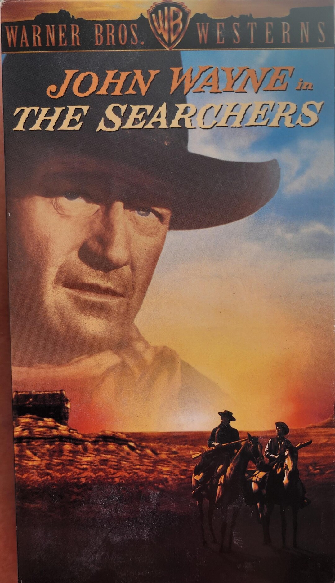 John Wayne- the Searchers VHS Movie - Etsy