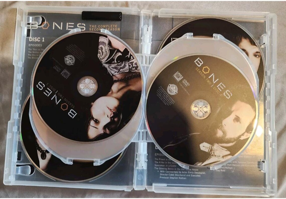 Bones -complete 2nd Season DVD - Etsy
