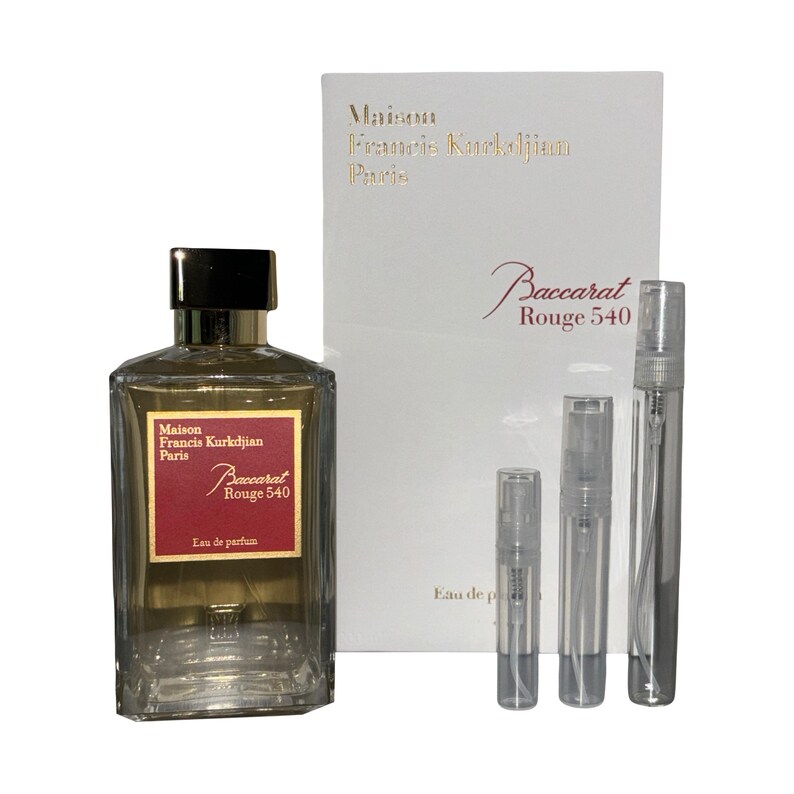 Baccarat Rouge 540 EDP Sample Available in 2ml, 3ml, 5ml, 10ml Vials ...
