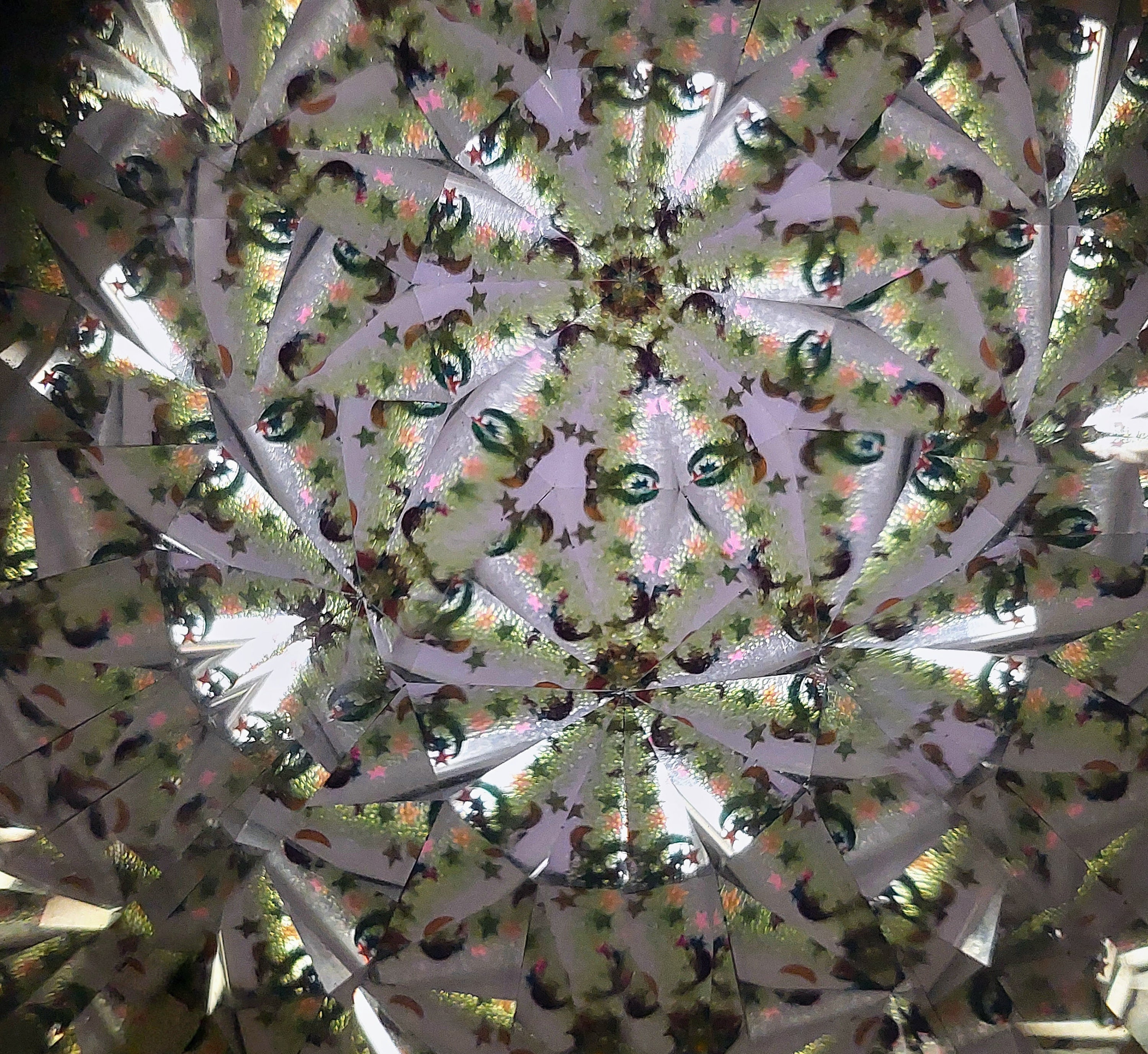 Stained Glass Oil Triple Oil Wand Kaleidoscope- Beautiful Moving Images ...