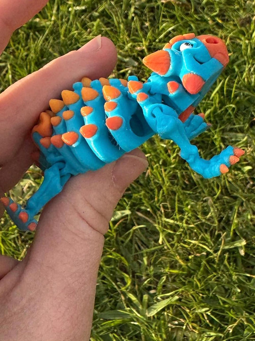 Archie the Mini Ankylosaurus - Articulating Figurine Decor Desk Buddy ...