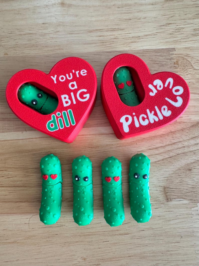 Pickle Fidget Desk Toy - Cute Articulating Mystery Pack - Stress Relief Fun Gift for Kids ...
