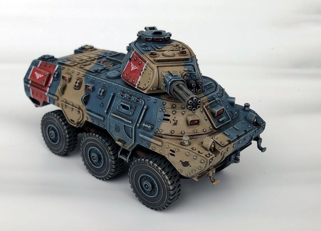 Minotaur Wheeled IFV - Sci-fi Transport Vehicle - Etsy