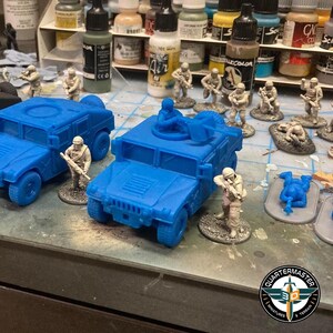 HMMWV / HUMVEE With Multiple Turret Options - 28mm Scale ...