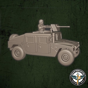 HMMWV / HUMVEE With Multiple Turret Options - 28mm Scale ...