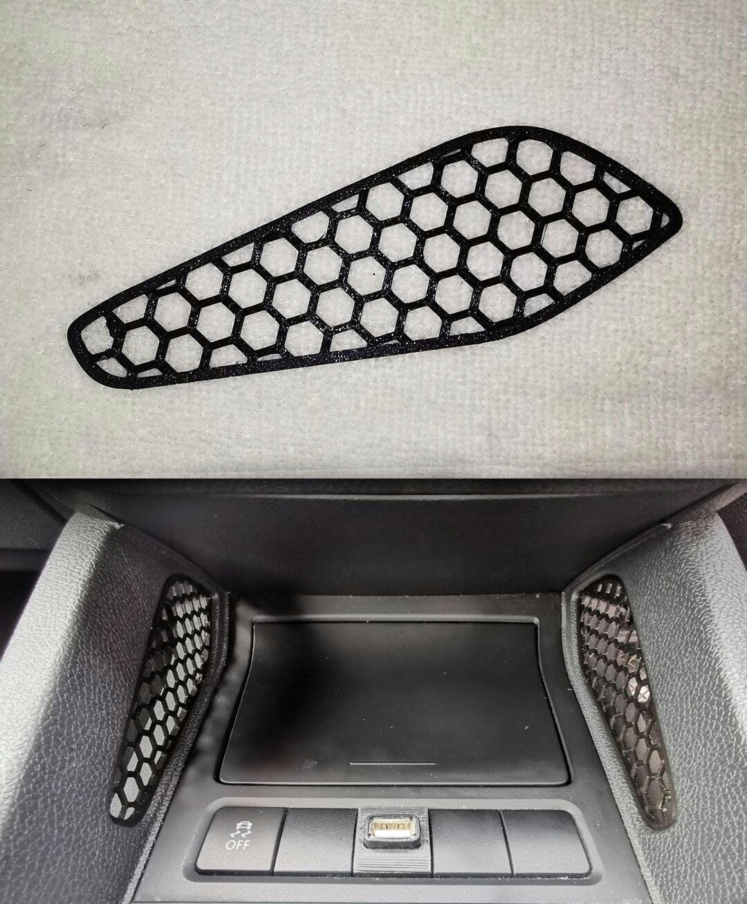 3D Printed VW Scirocco Console Inserts. Designed and Printed. - Etsy
