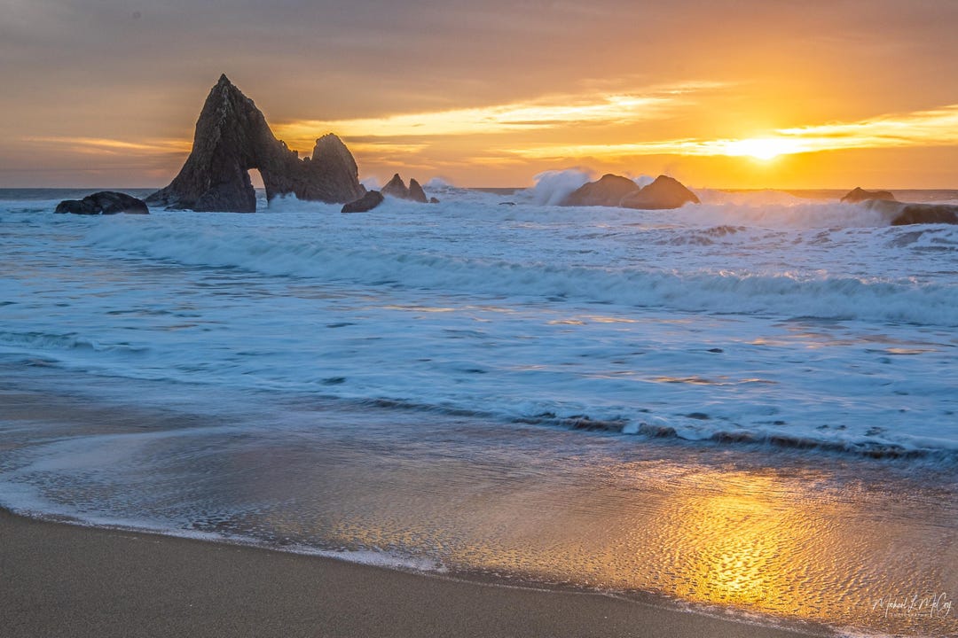 Point Lobos Sunset Photography Print – California Coastal Wall Art - Etsy