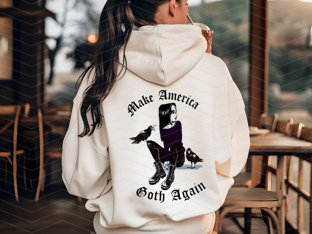 Make America Goth Again - Goth Girl Aesthetic Spooky Season Occult ...