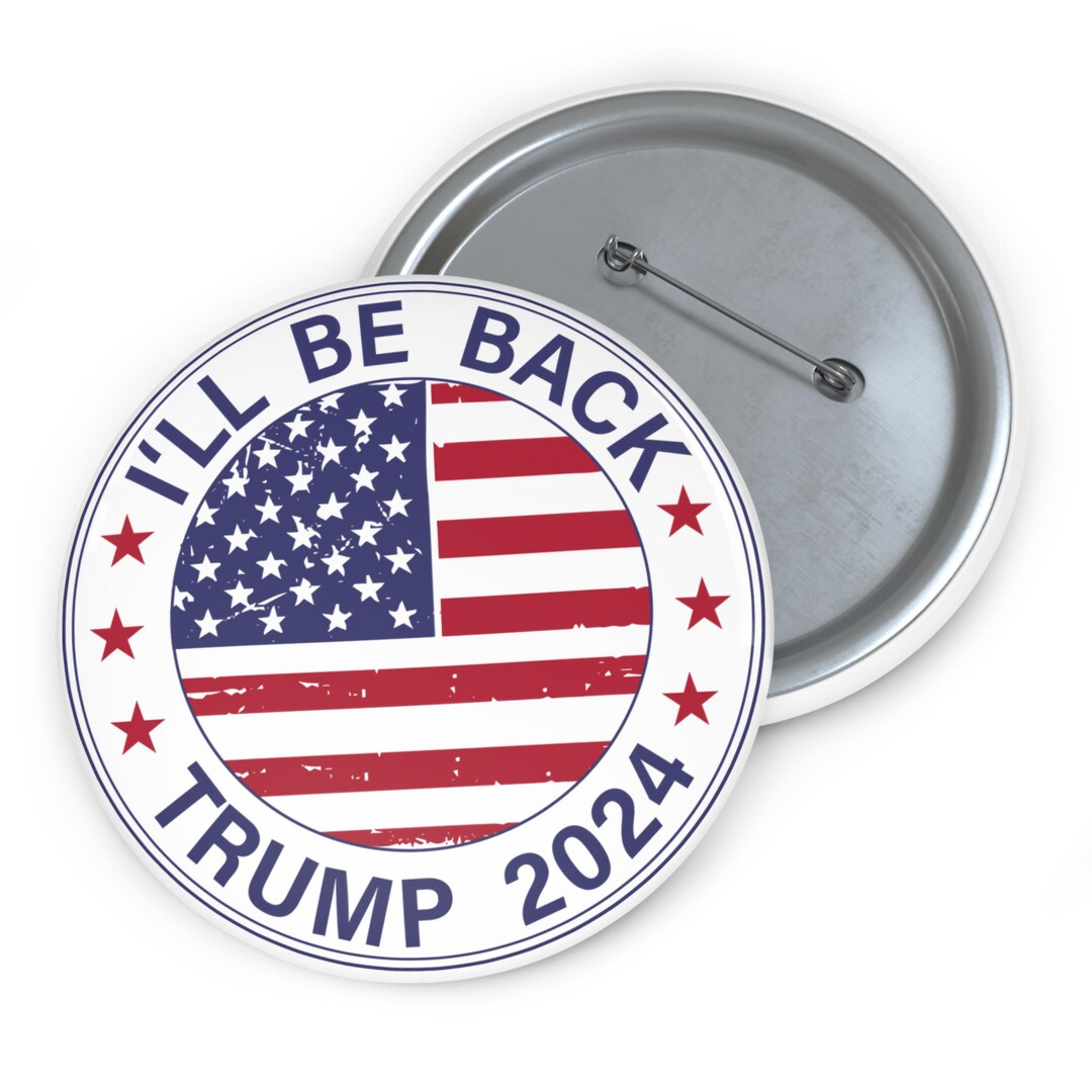 Donald Trump Pin, Election Campaign Pin, Trump Vance 2024, Vote Red Pin ...