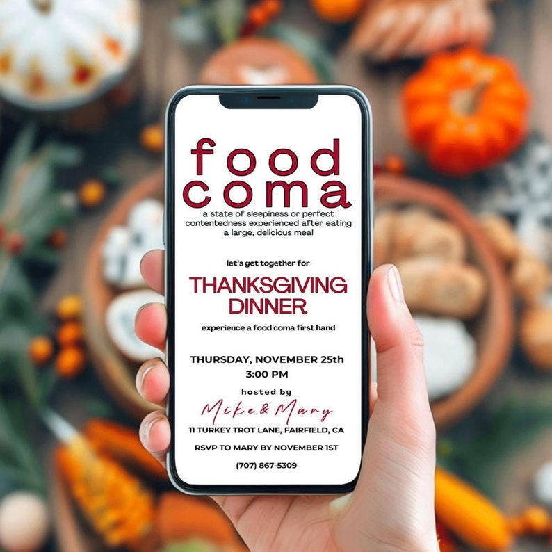 Thanksgiving Food Coma Funny Thanksgiving, Fall Classic Fun ...
