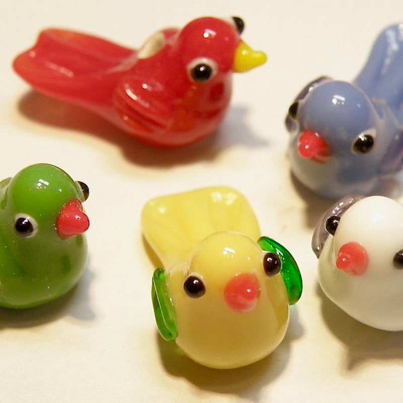 Bird Beads - Etsy