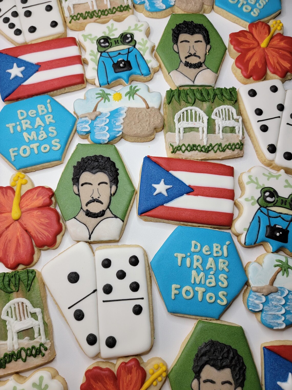 Bad Bunny Cookies, Debi Tirar Mas Fotos - Etsy