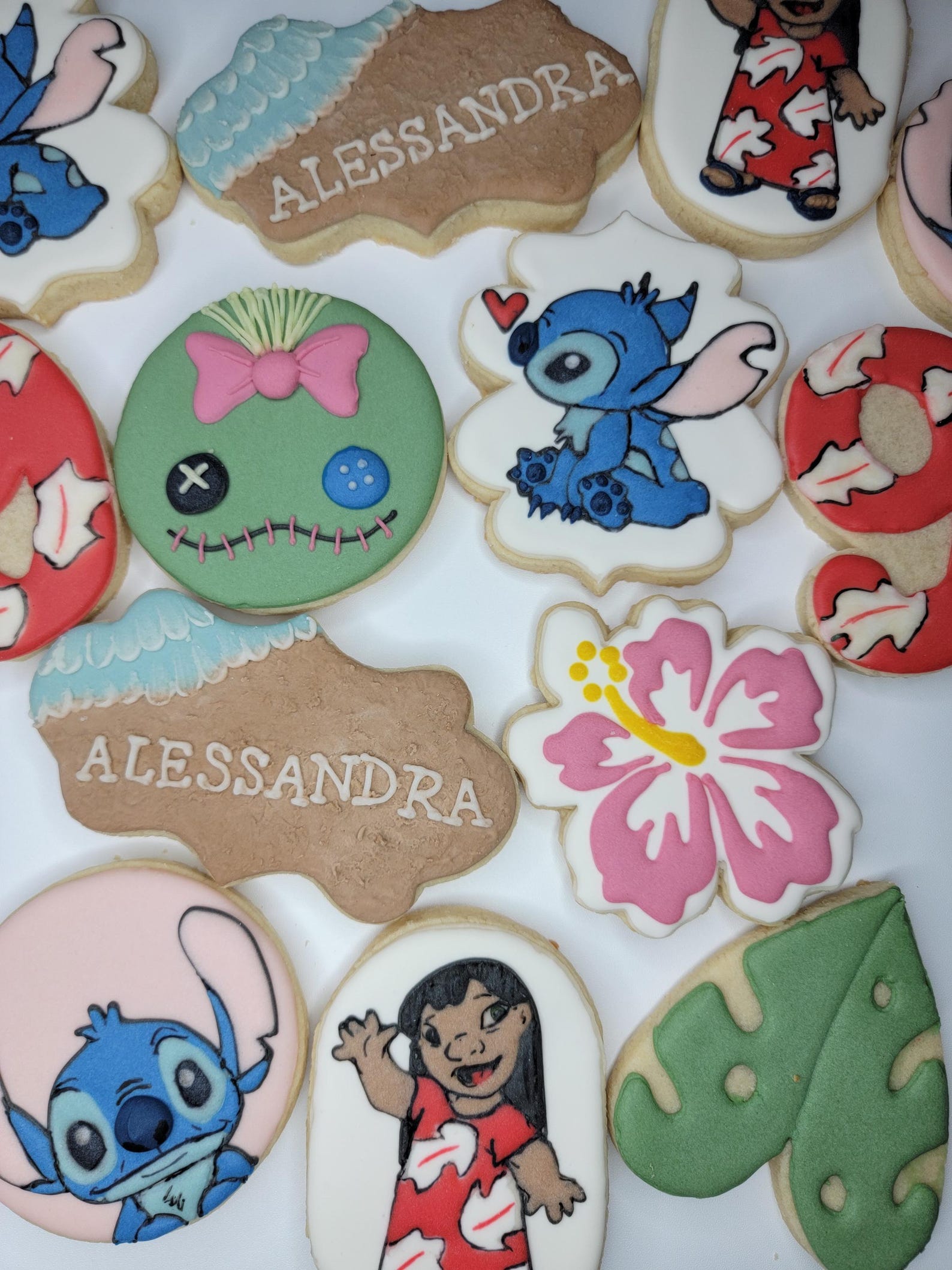 Blue Alien Cookies, Lilo and Stitch Cookies, Birthday Cookies - Etsy