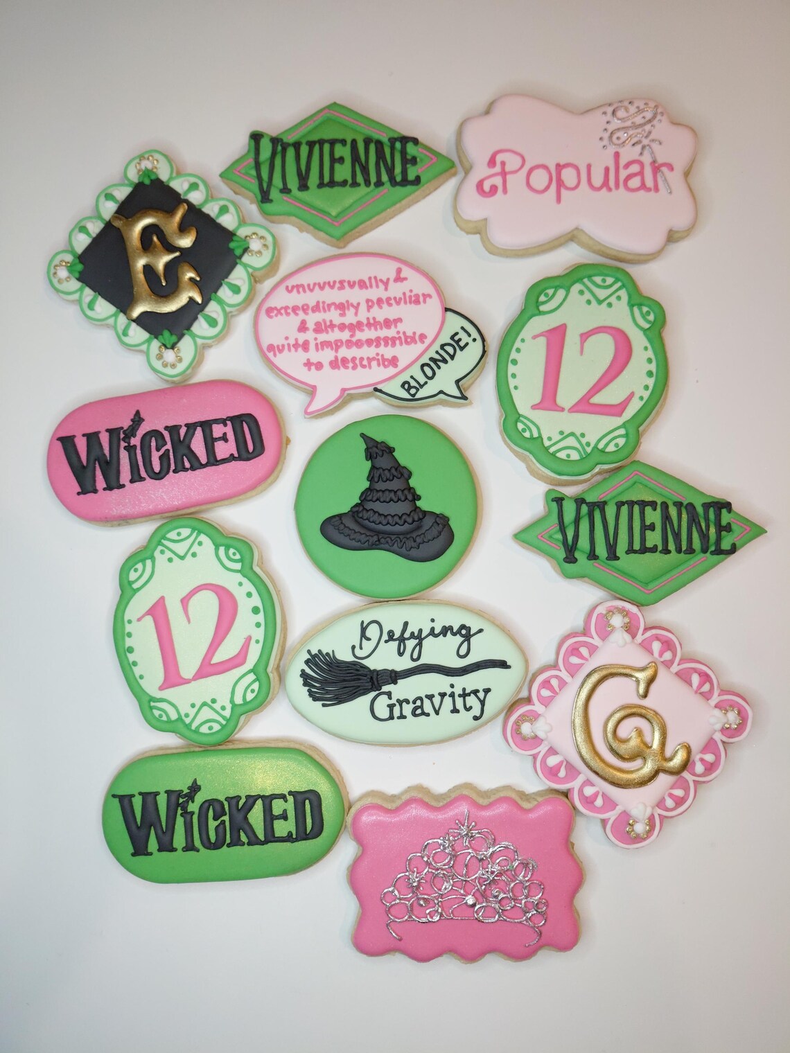 Wicked Birthday Cookies - Etsy
