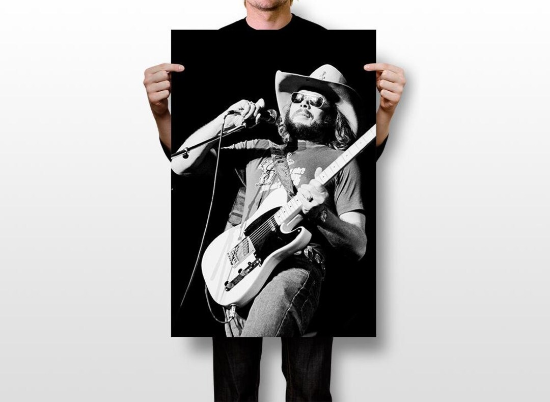 Hank Poster Country Music Singer Wall Art Music Lovers Wall Decor Home ...