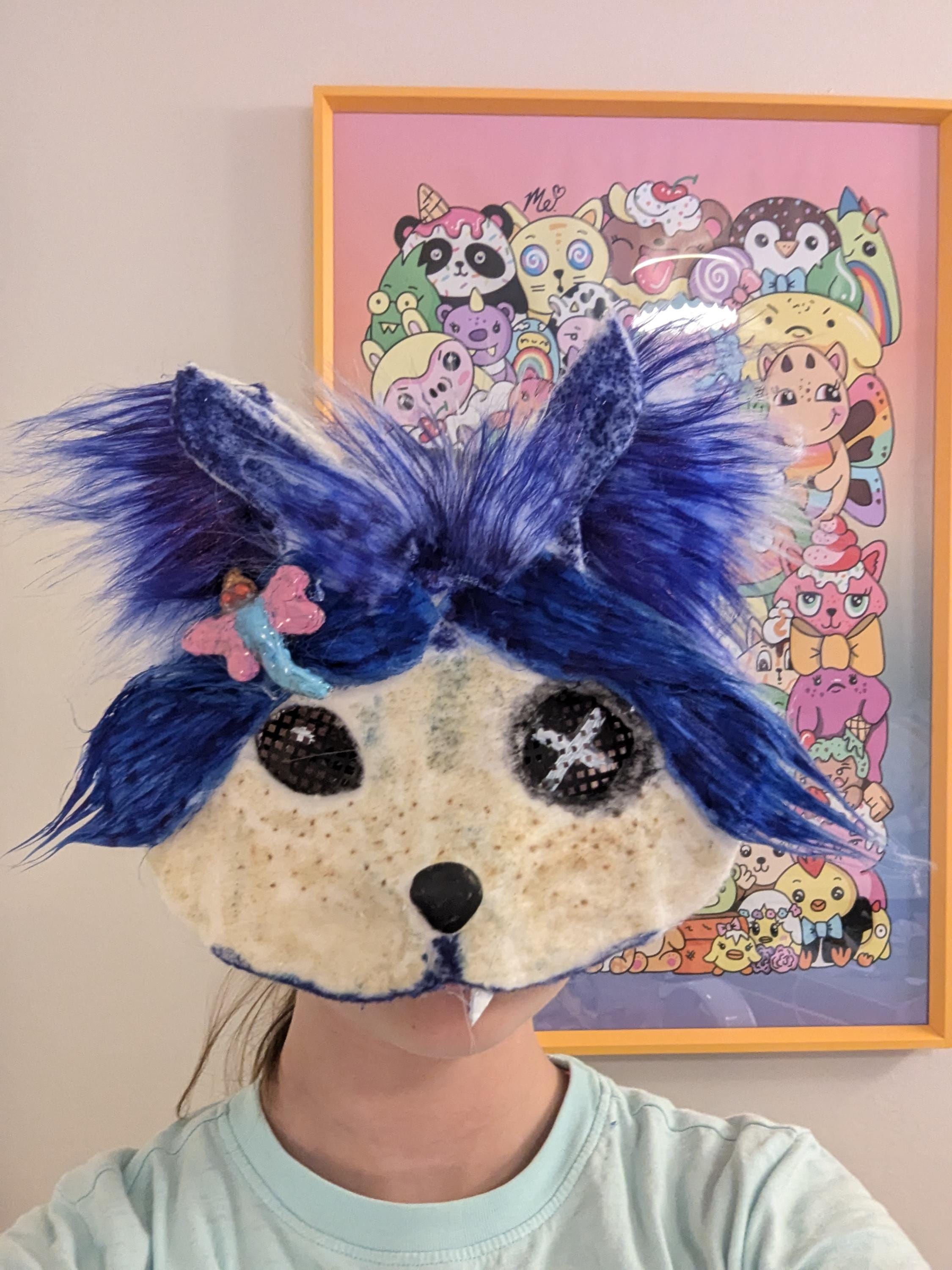 Coraline Inspired K9 Mask - Etsy