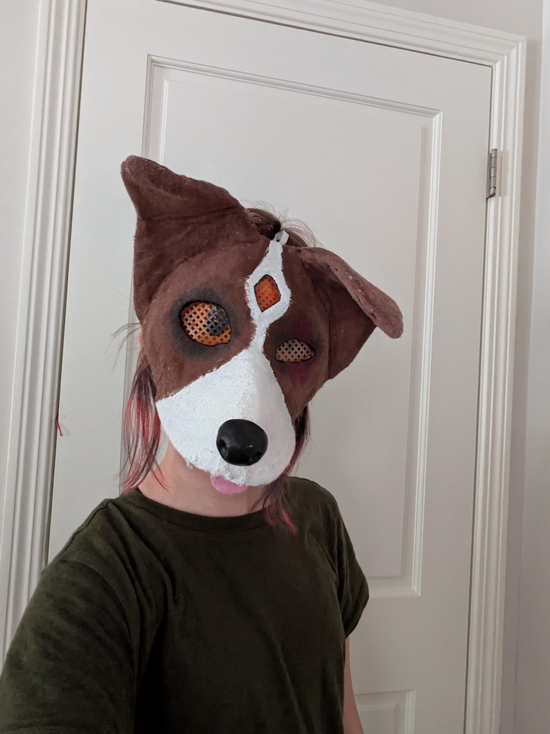 Border Collie K9 Mask - Etsy