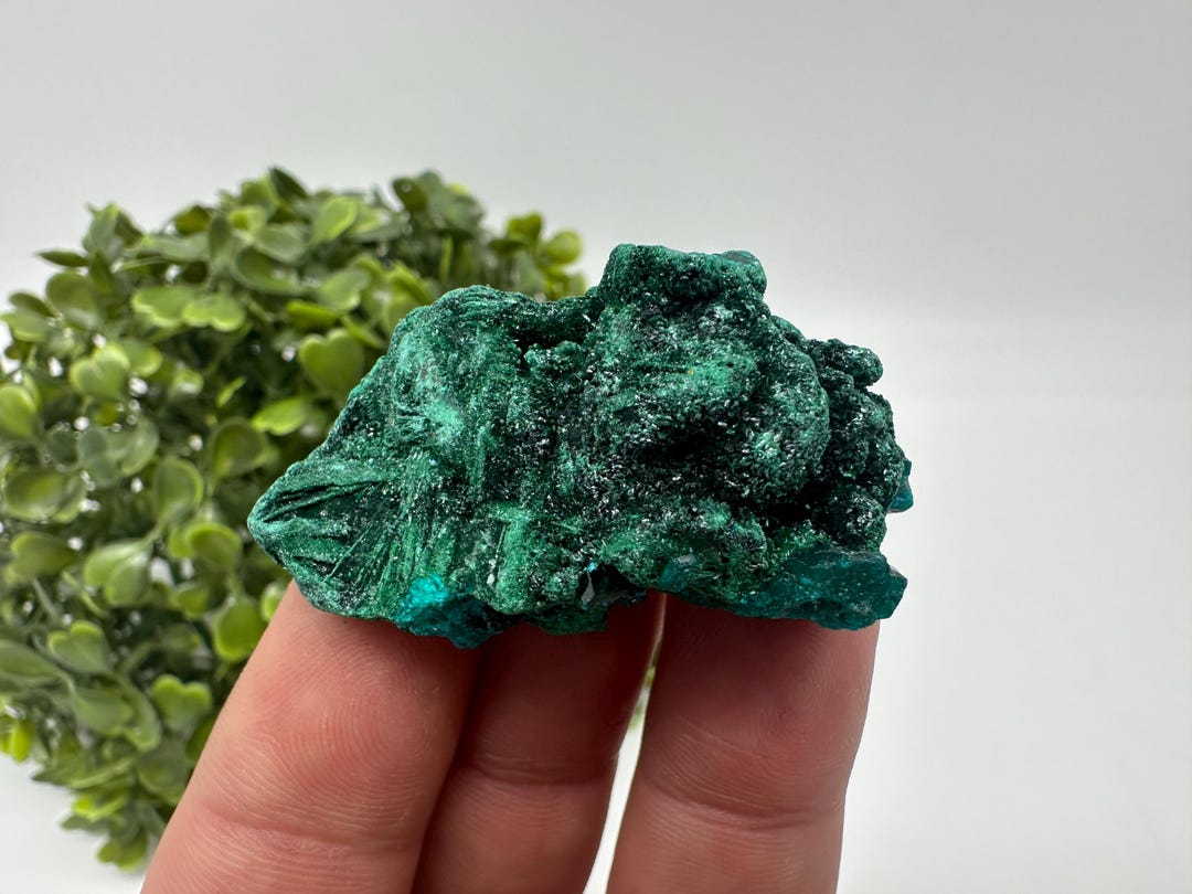 Raw Malachite Crystal: Congo Mineral Specimen, Chakra Stone - Etsy