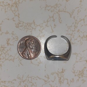 Steel Nike Swoosh Ring! Swoosh Small Adjustable Ring Unisex! - Etsy