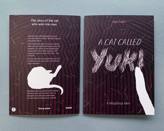 A Cat Called Yuki A5 Mini Comic by Alex Hahn | Etsy