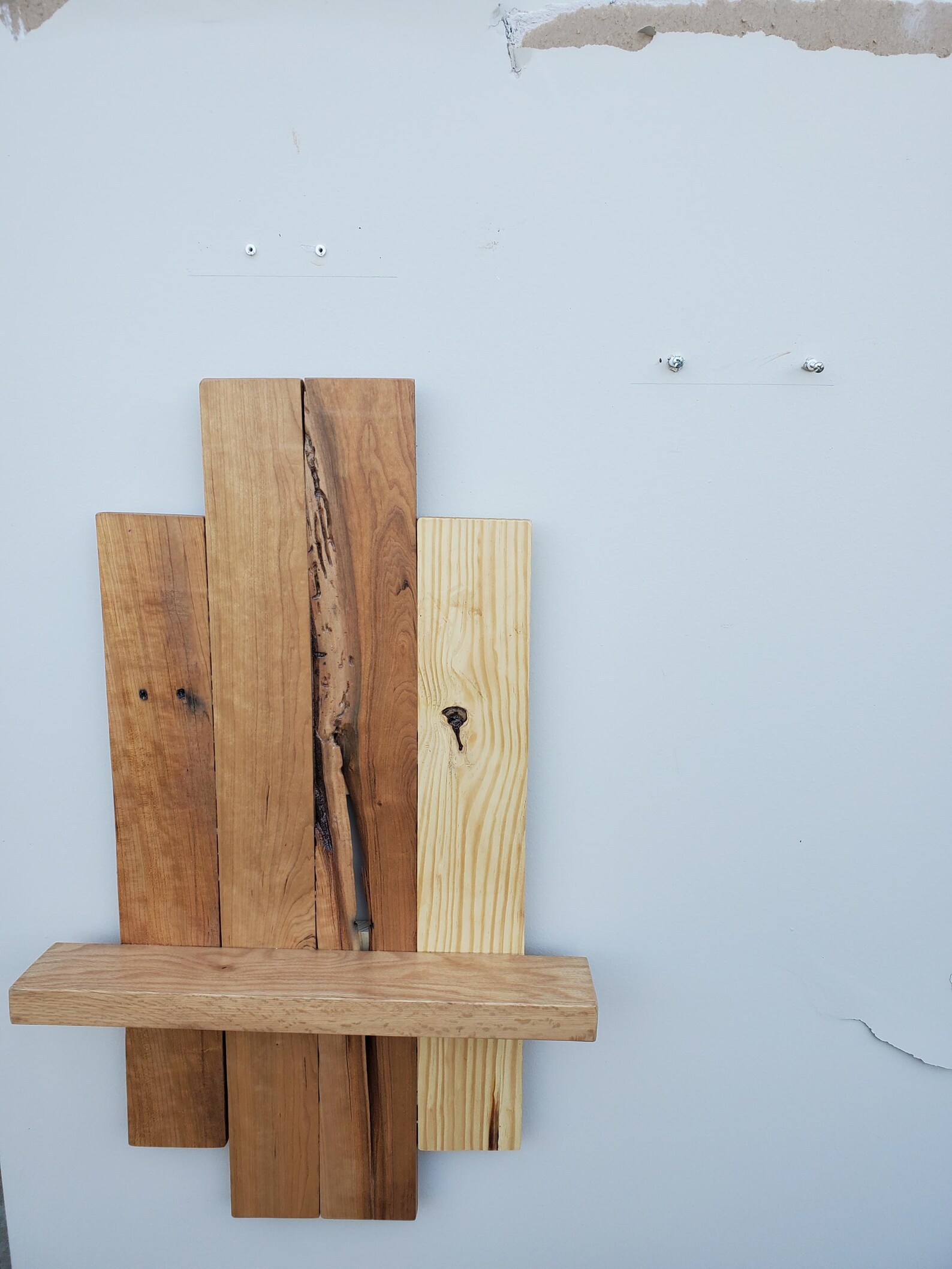 Rustic Shelf Made From Reclaimed Wood - Etsy