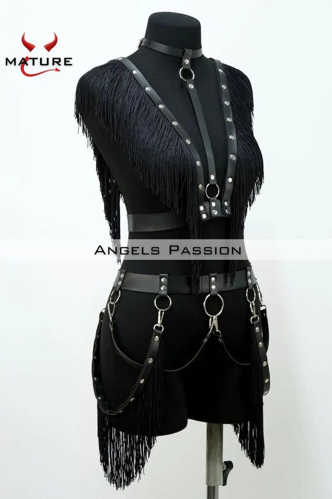 Harness Woman Outfit, Chest Harness for Women, Harness Lingeries ...