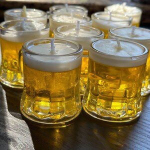 Tiny Beer Candle - Etsy