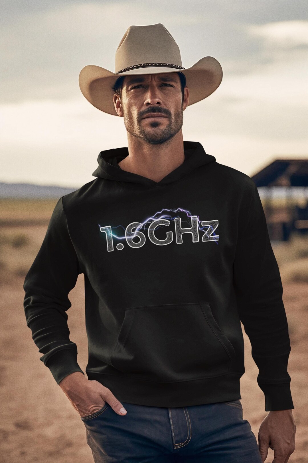 1.6ghz Skinwalker Ranch Fan Hoodie Unexplained Mysterious Frequency ...