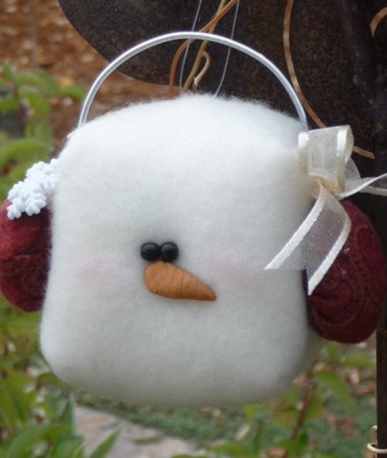 Digital Sewing Pattern IC and Cubie PDF Ornaments Pdf | Etsy