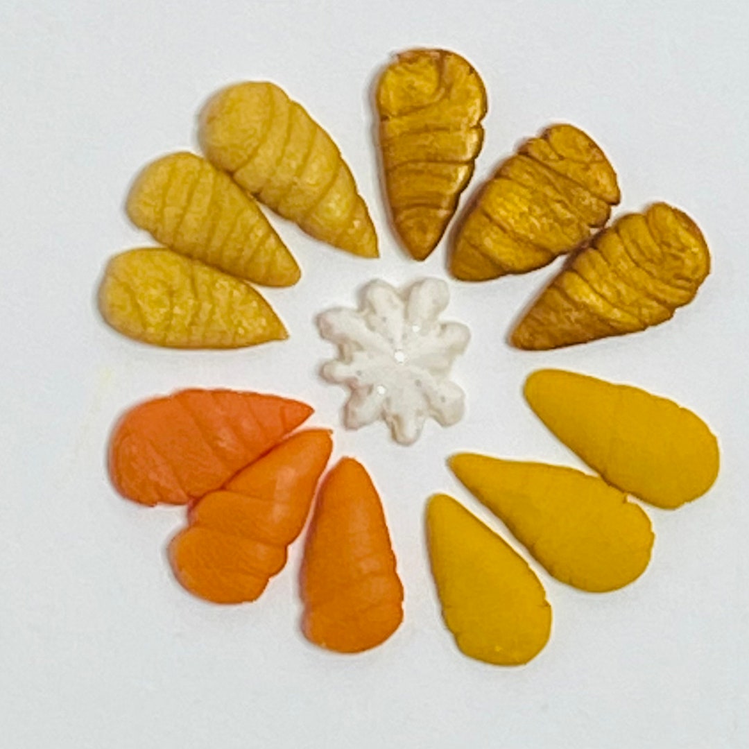 SNOWMAN NOSES (SMN1258FLAT) Roughly 1/2" - 5/8" Flat Nose -qty 2 Dz (24 ...