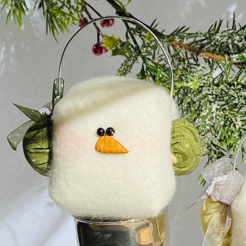 Digital Sewing Pattern IC and Cubie PDF Ornaments Pdf | Etsy