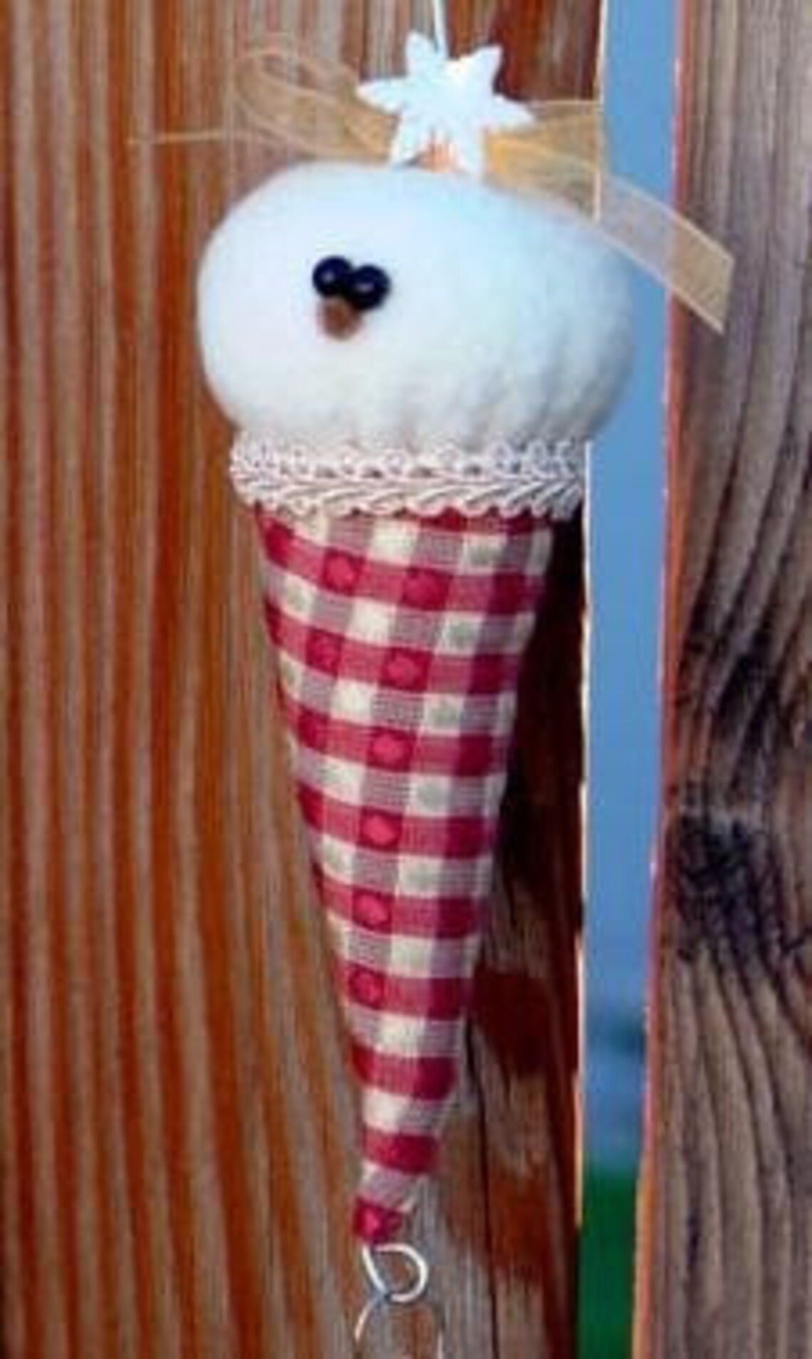 Digital Sewing Pattern - Double Snow-cone Ornament - Teetering on Your ...