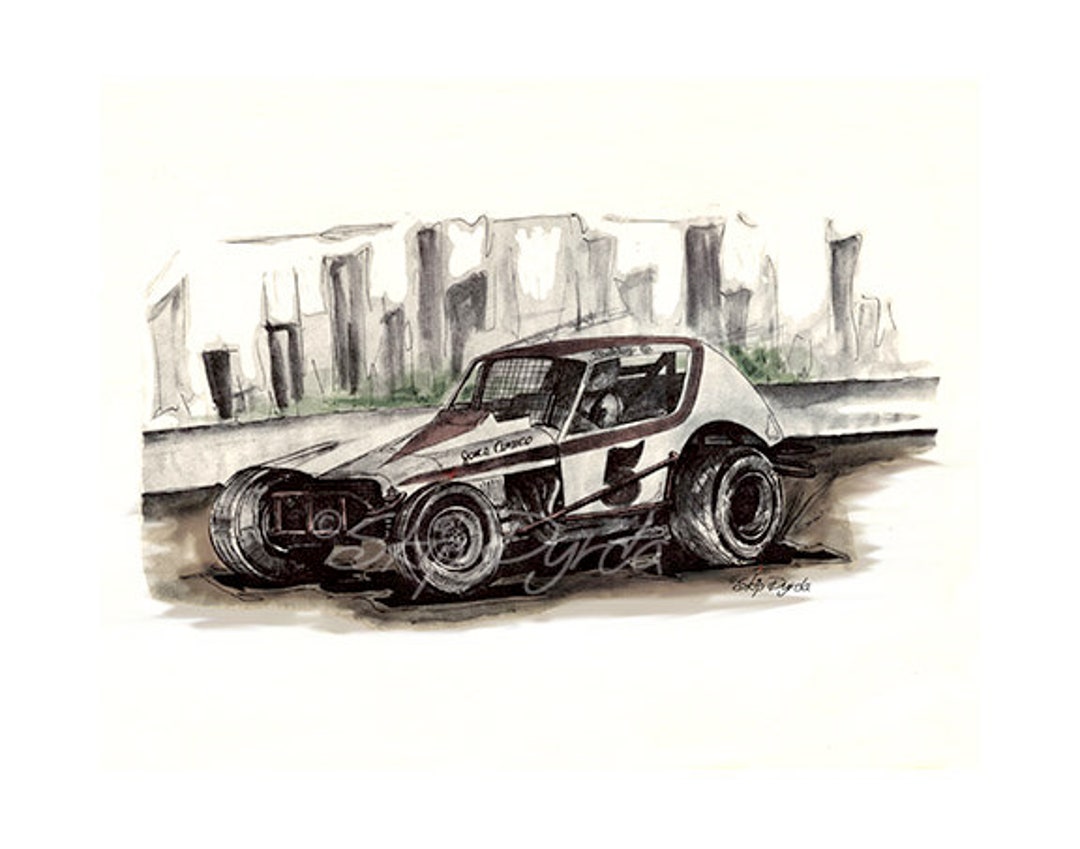 5 Bobby Gerhardt Pen and Ink Drawing - Reading Fairgrounds 1976 - RSCA ...