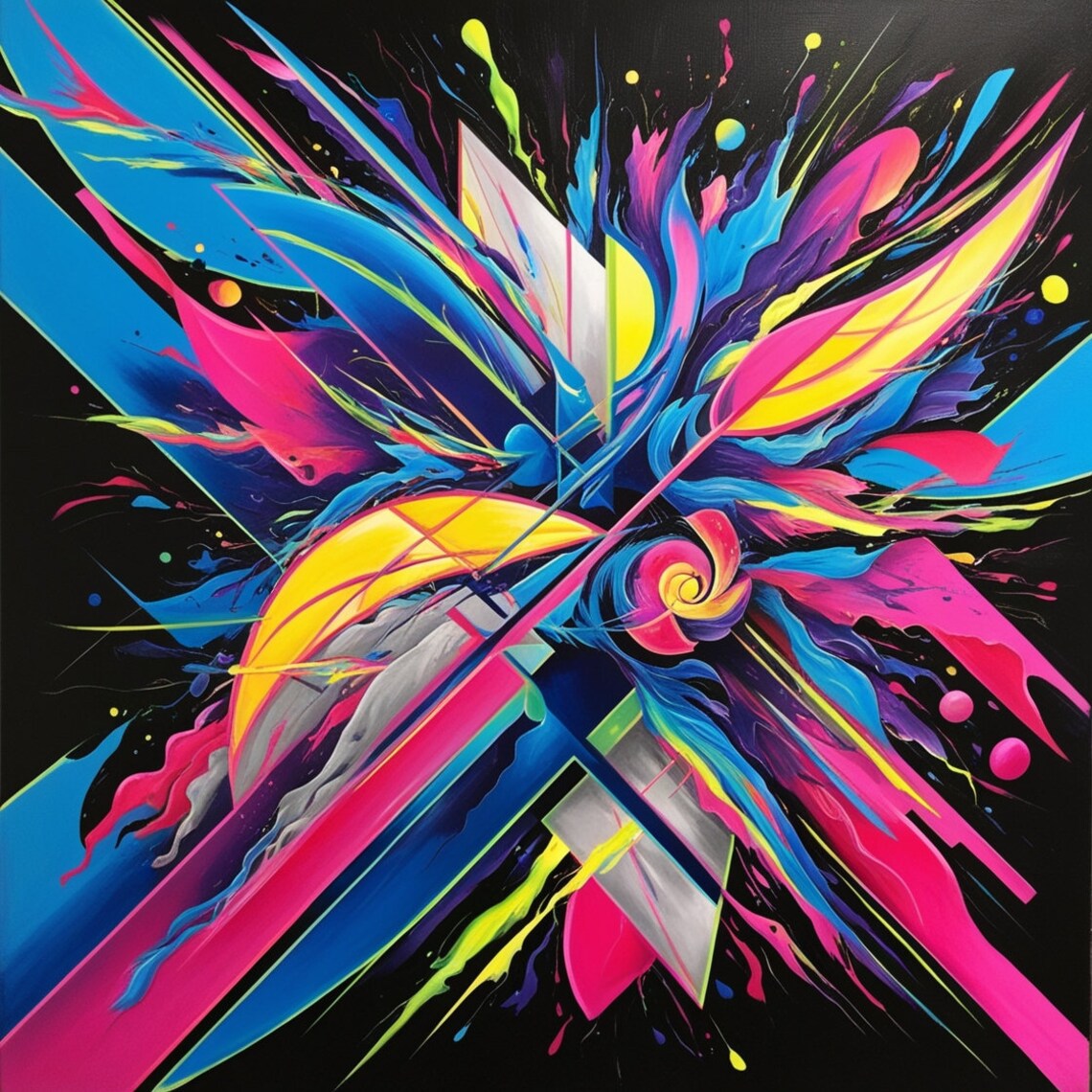 Abstract Art - T-shirt Poster Screensaver Design Bundle PNG Files ...