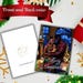 Vibrant Digital Christmas Cards Combining Festive Themes and African ...
