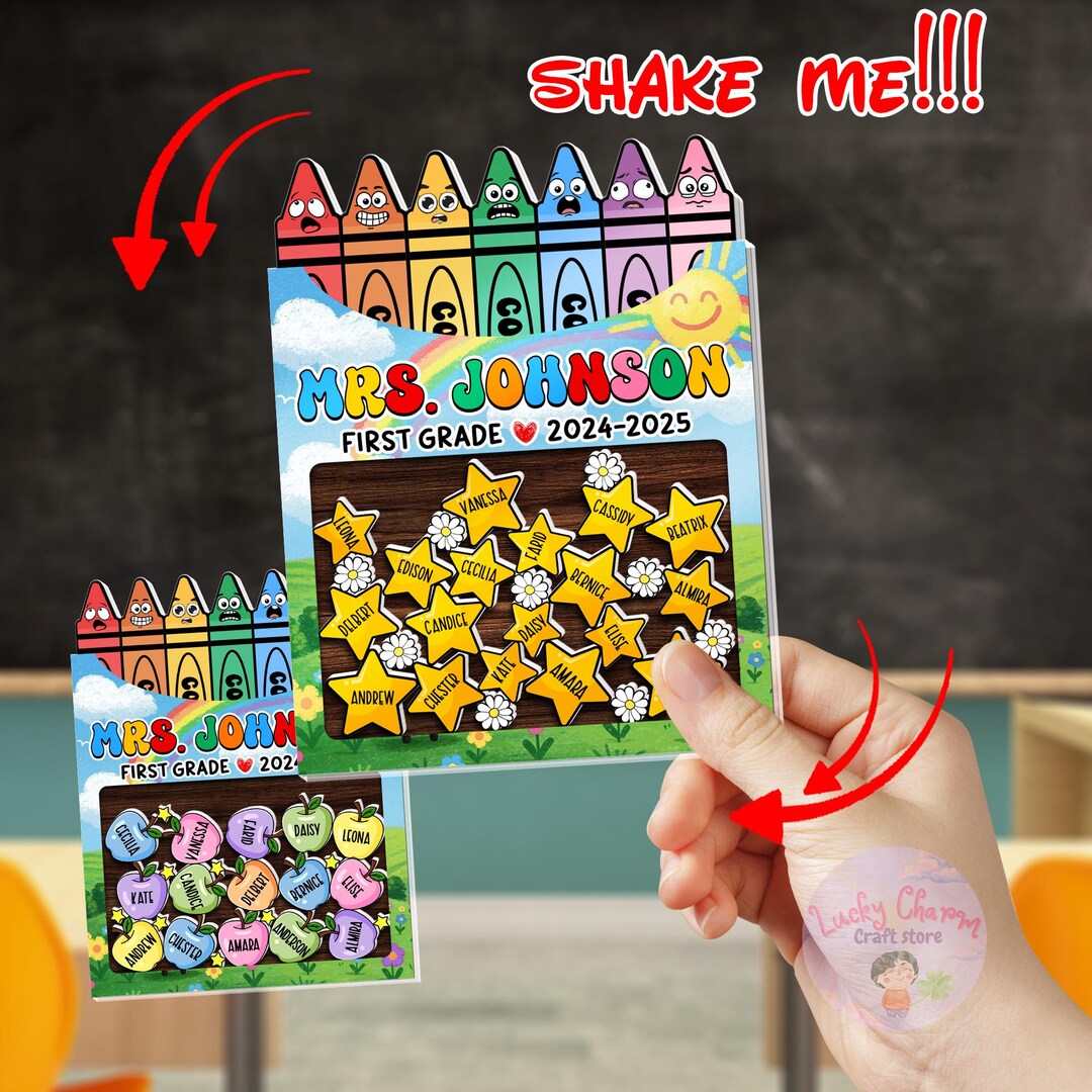 Teacher Appreciation Gifts, Personalized Teacher Magnet, Custom Maestra ...