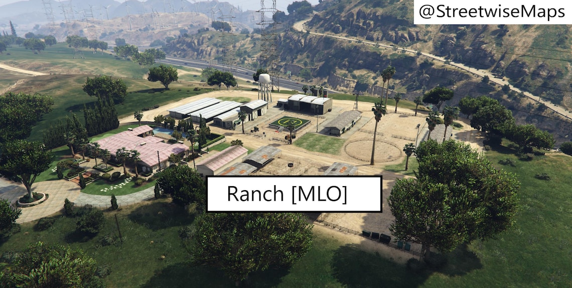 9 MLO Ranch High Quality Optimized Fivem Ready Grand Theft Auto 5 MLO ...