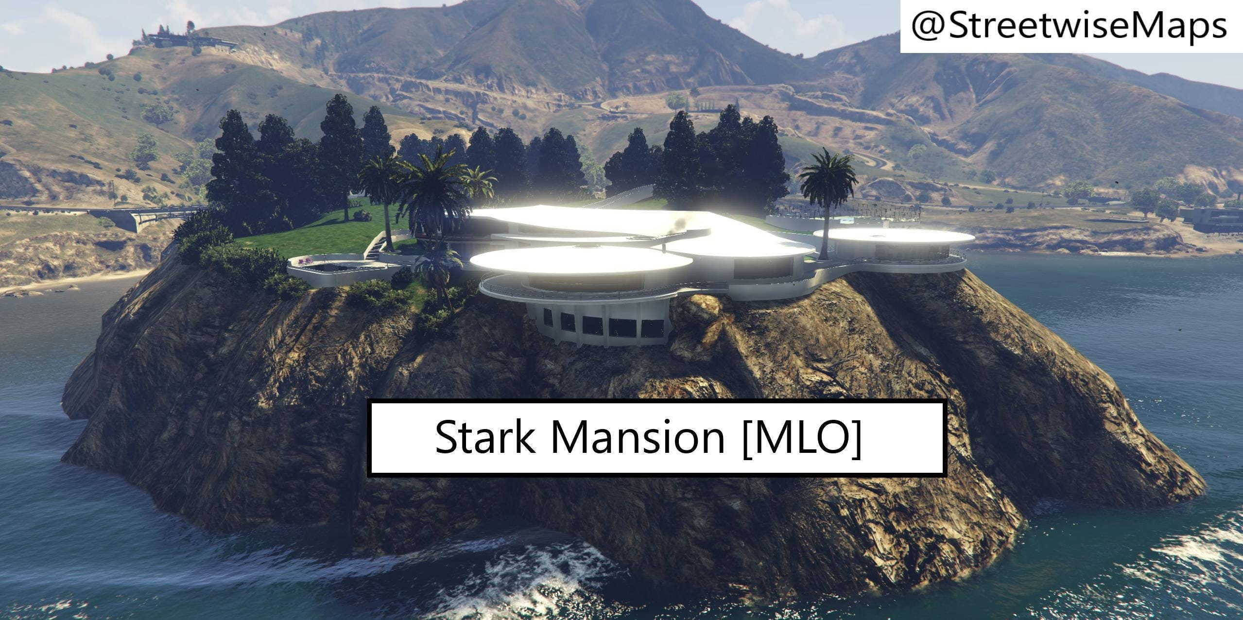 35 MLO Stark Mansion High Quality Optimized FiveM ready Grand Theft ...