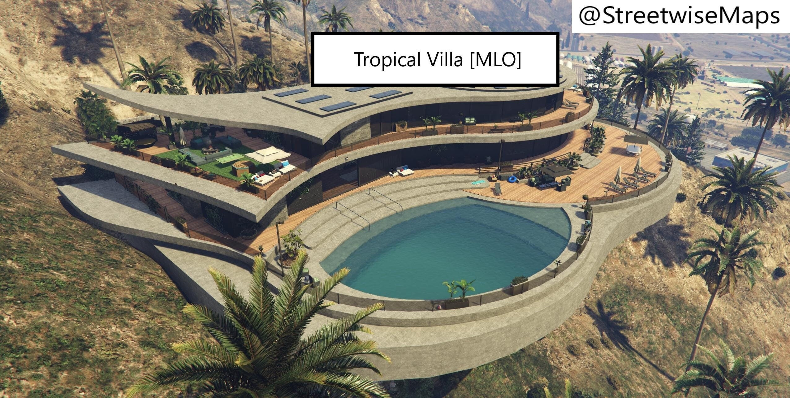 15 [MLO] Tropical Villa | High Quality | Optimized | Fivem Ready ...