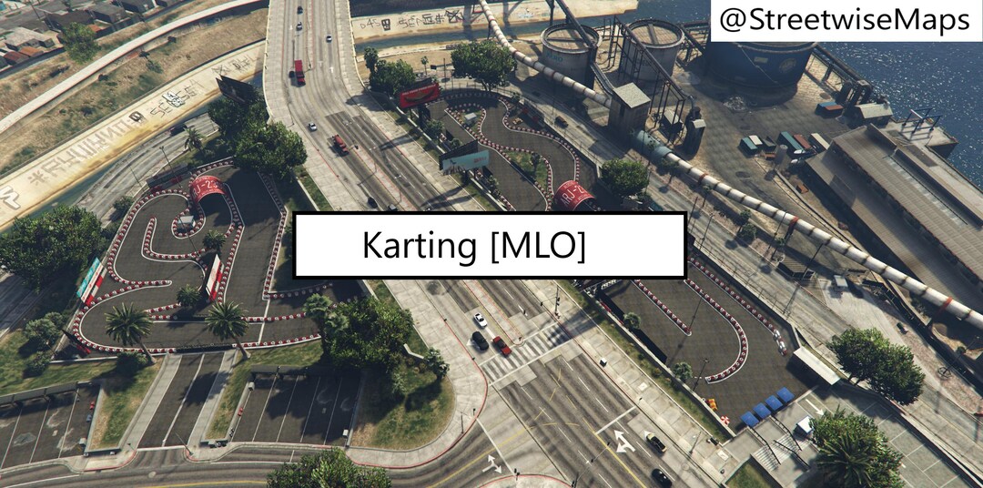 27 MLO Kart Track High Quality Optimized Fivem Ready Grand Theft Auto 5 ...