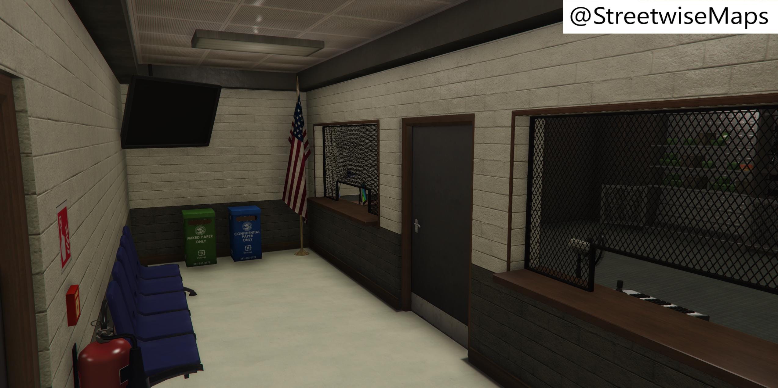 18 MLO Vespucci Police Station High Quality Optimized Fivem Ready Grand ...