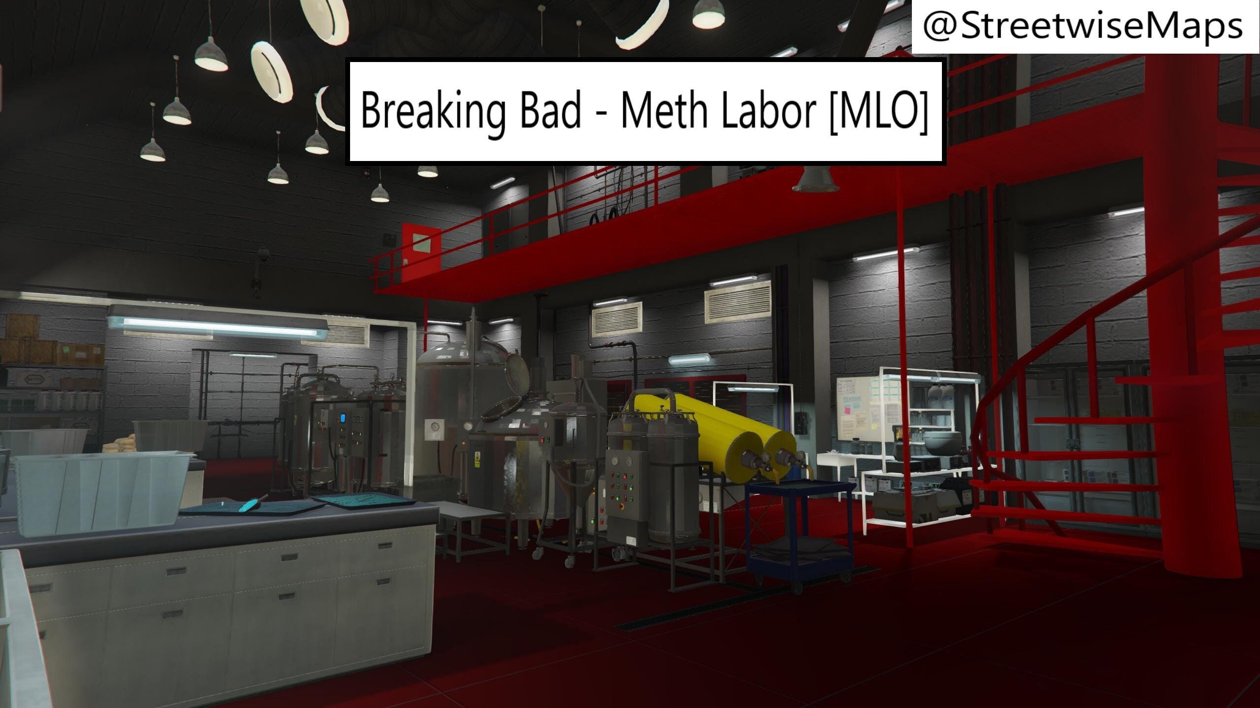 1 MLO Breaking Bad Meth Lab High Quality Optimized Fivem Ready Grand ...