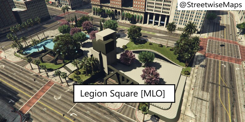 17 MLO Legion Square Modern High Quality Optimized Fivem Ready Grand ...