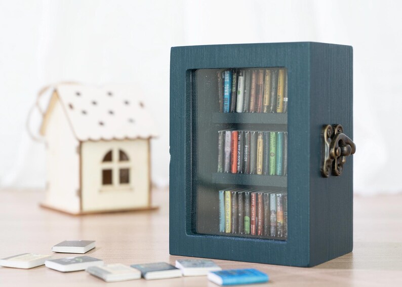 Pocket Edition Anxiety Bookcase With Customized Text Relieve Anxiety ...