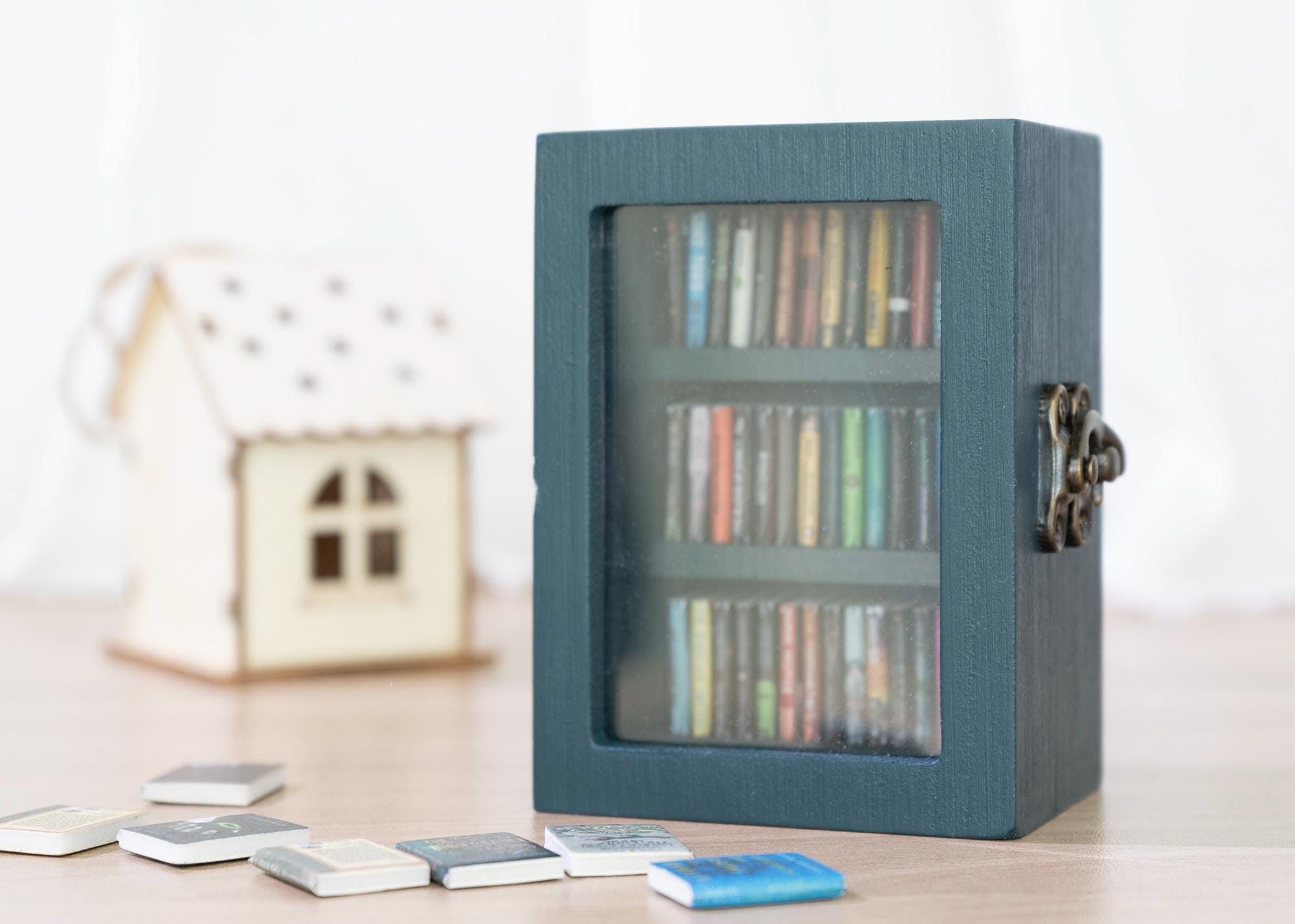 Pocket Edition Anxiety Bookcase With Customized Text Relieve Anxiety ...