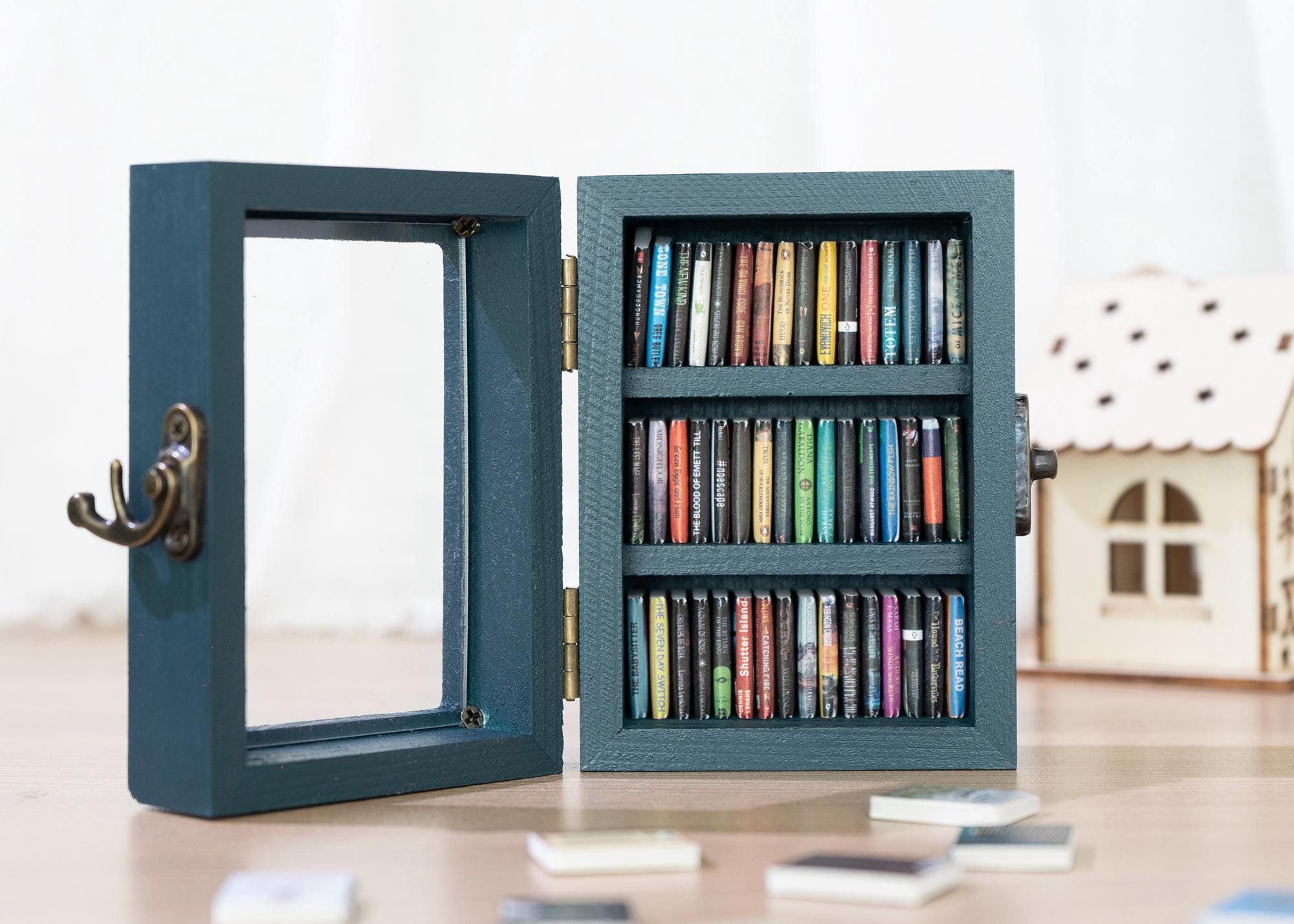 Pocket Edition Anxiety Bookcase With Customized Text Relieve Anxiety ...