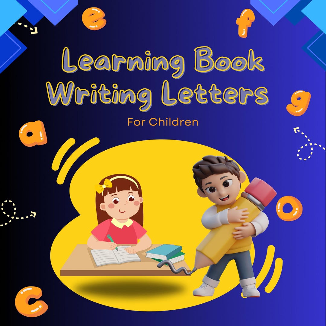 Writing Letters for Kids: A Fun Learning Guide to Alphabet Skills - Etsy
