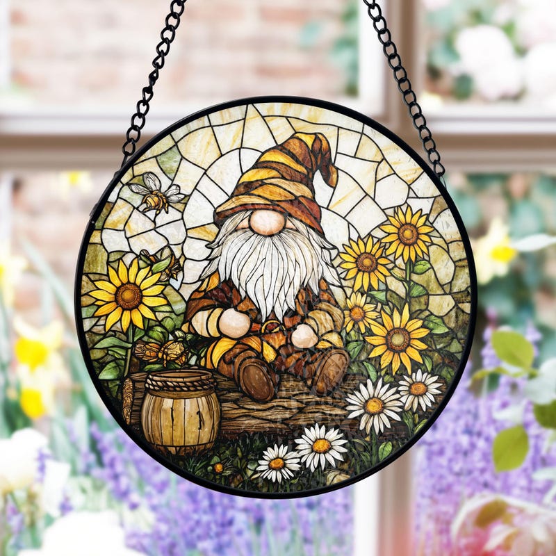 Glass Window Gnomes - Etsy