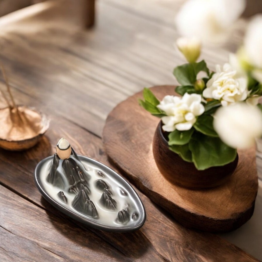 Aroma Diffuser, Diffuseur , Smoke Fountain, Miniature Fountain, Zen ...